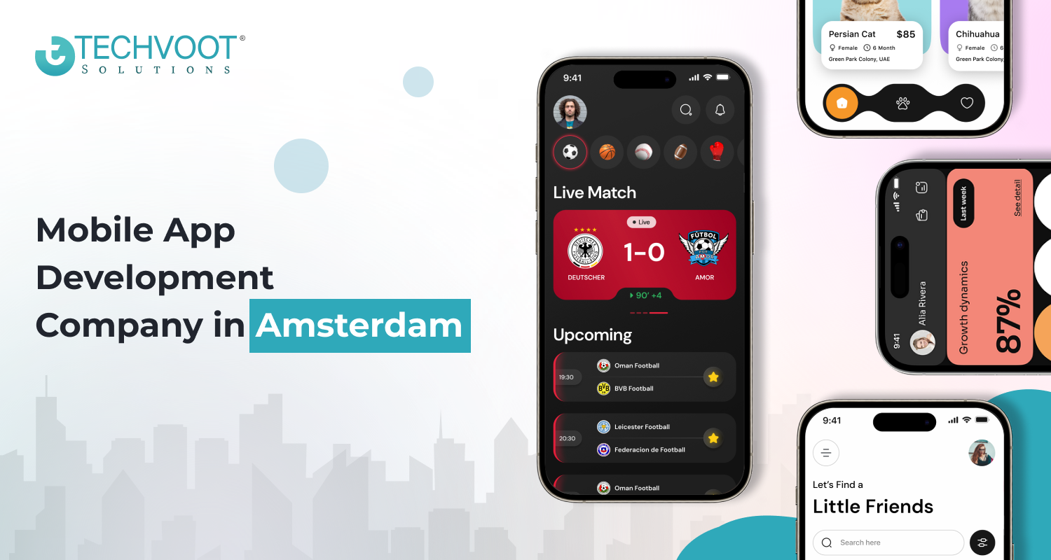 Mobile App Development in Amsterdam | Techvoot Solutions