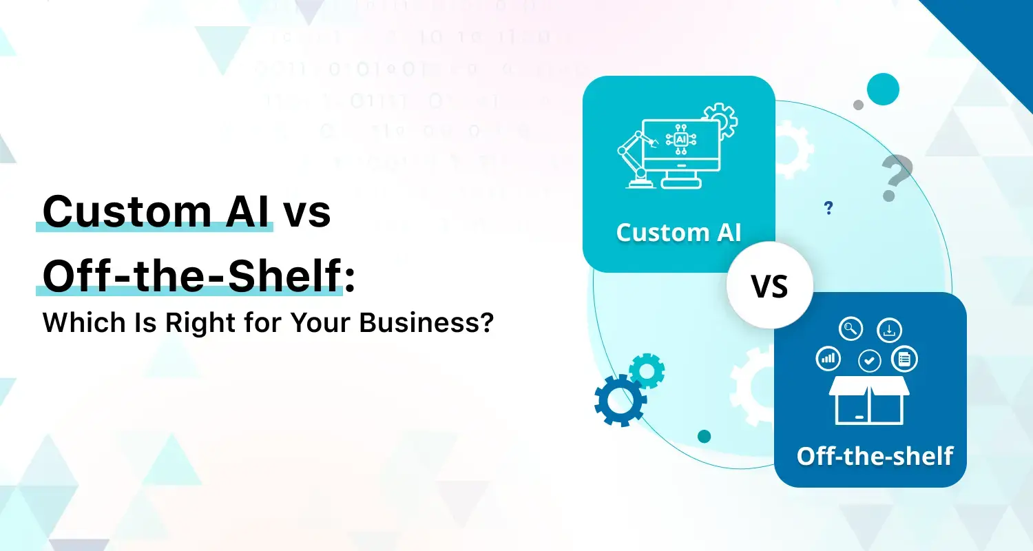 Custom AI vs Off-the-Shelf AI: Costs, ROI, Timelines & How to Choose (2025)